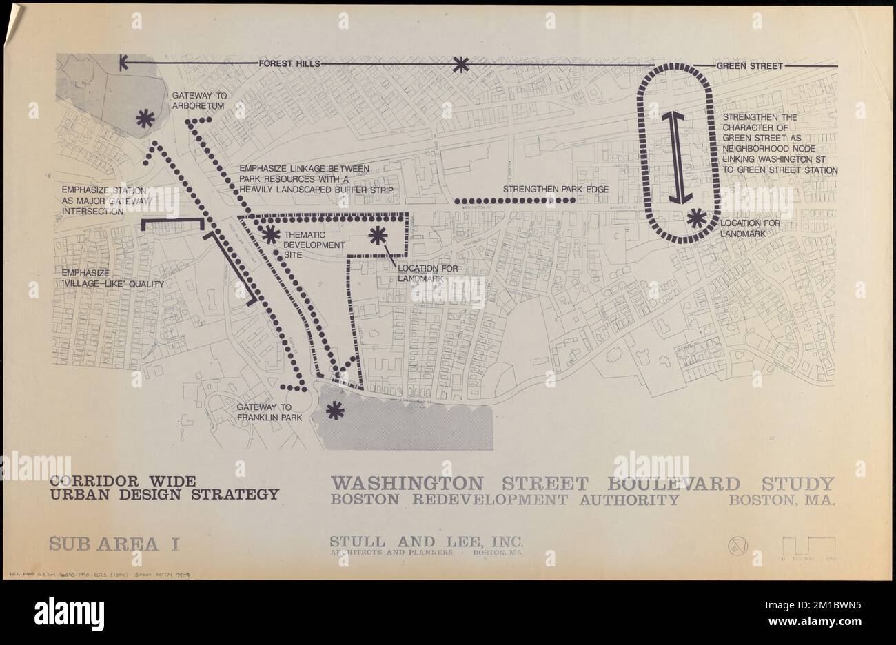 Washington Street boulevard study : corridor wide urban design strategy ...