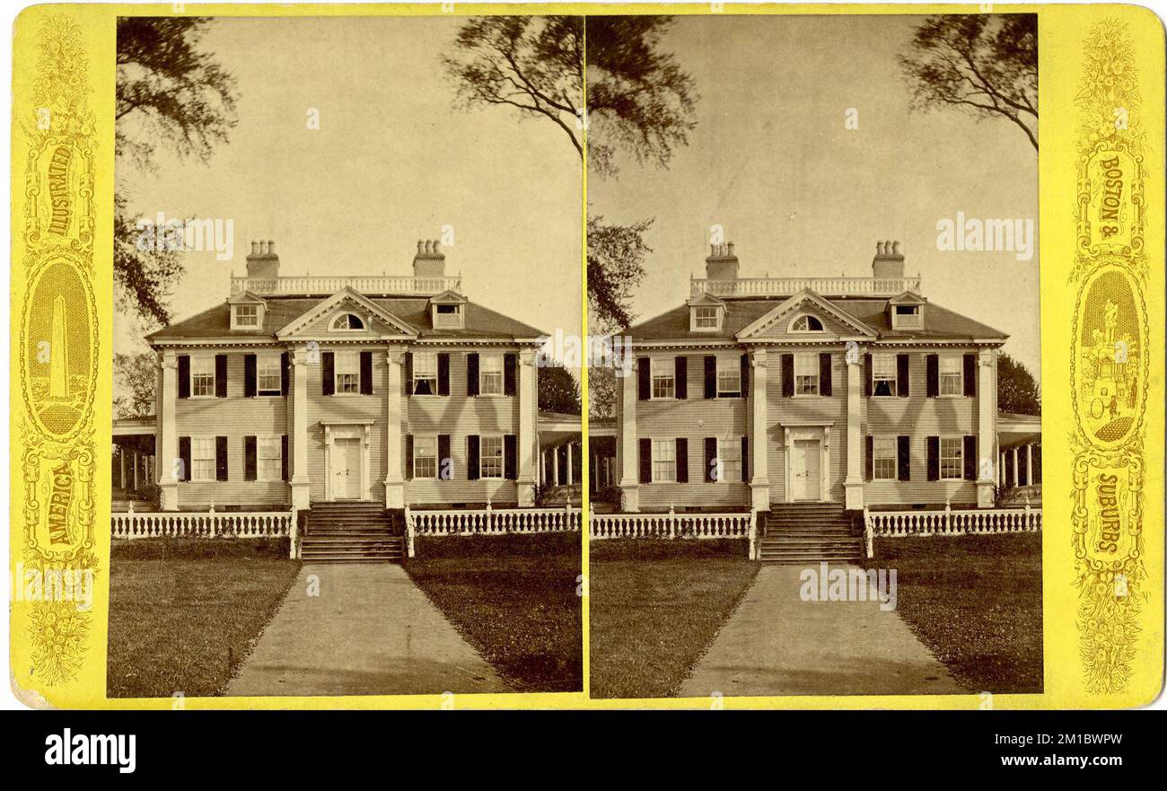 Washington's headquarters, in Cambridge , Architecture, United States ...