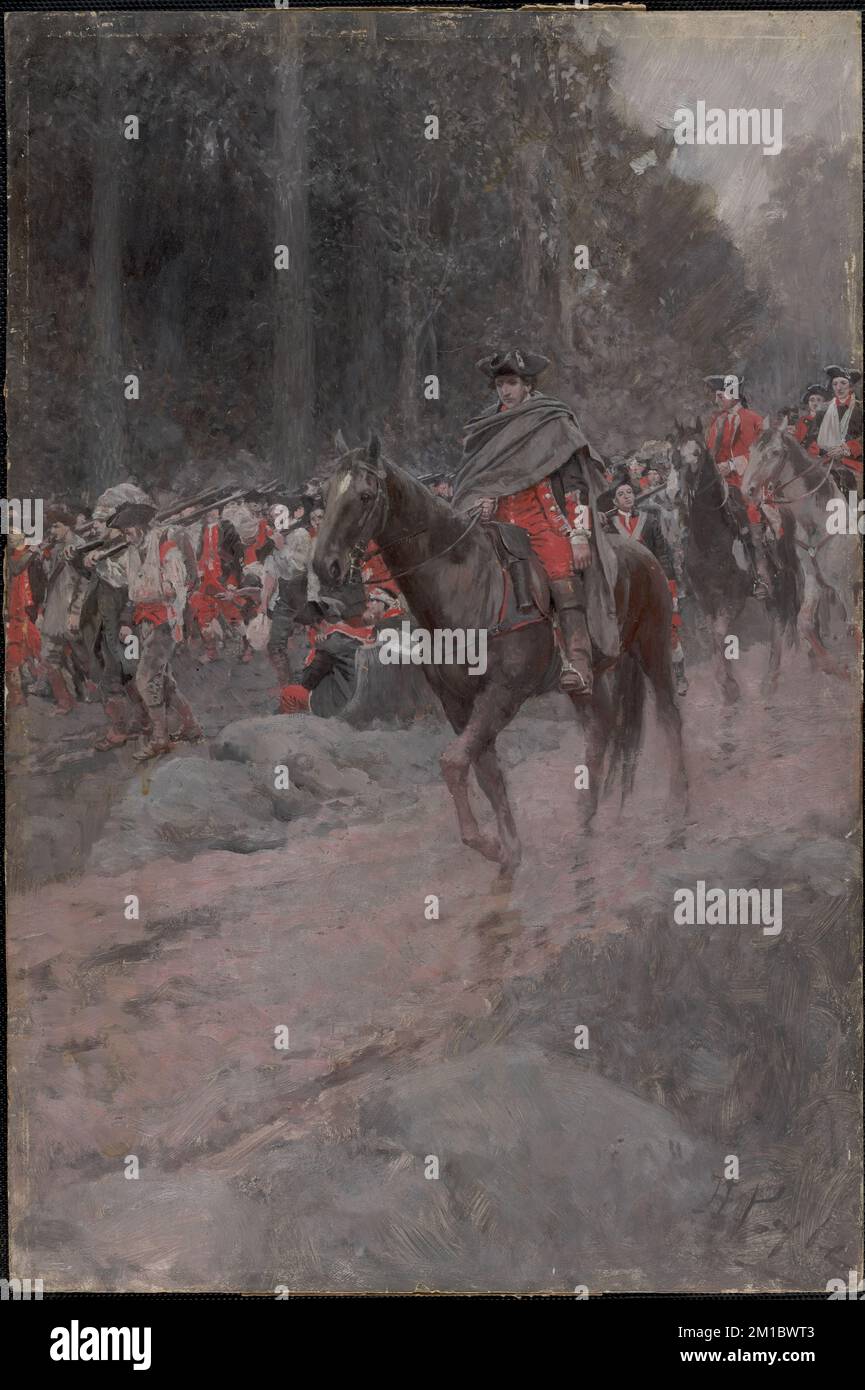 Washington's retreat from Great Meadows , Campaigns & battles, Military ...