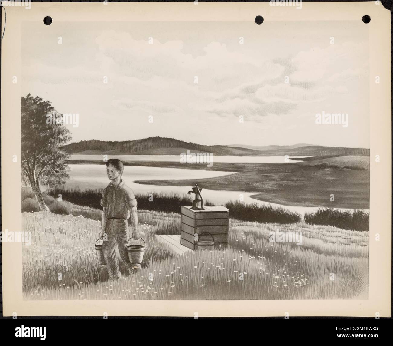 Water carrier , Wetlands, Streams, Lifting & carrying. The ...