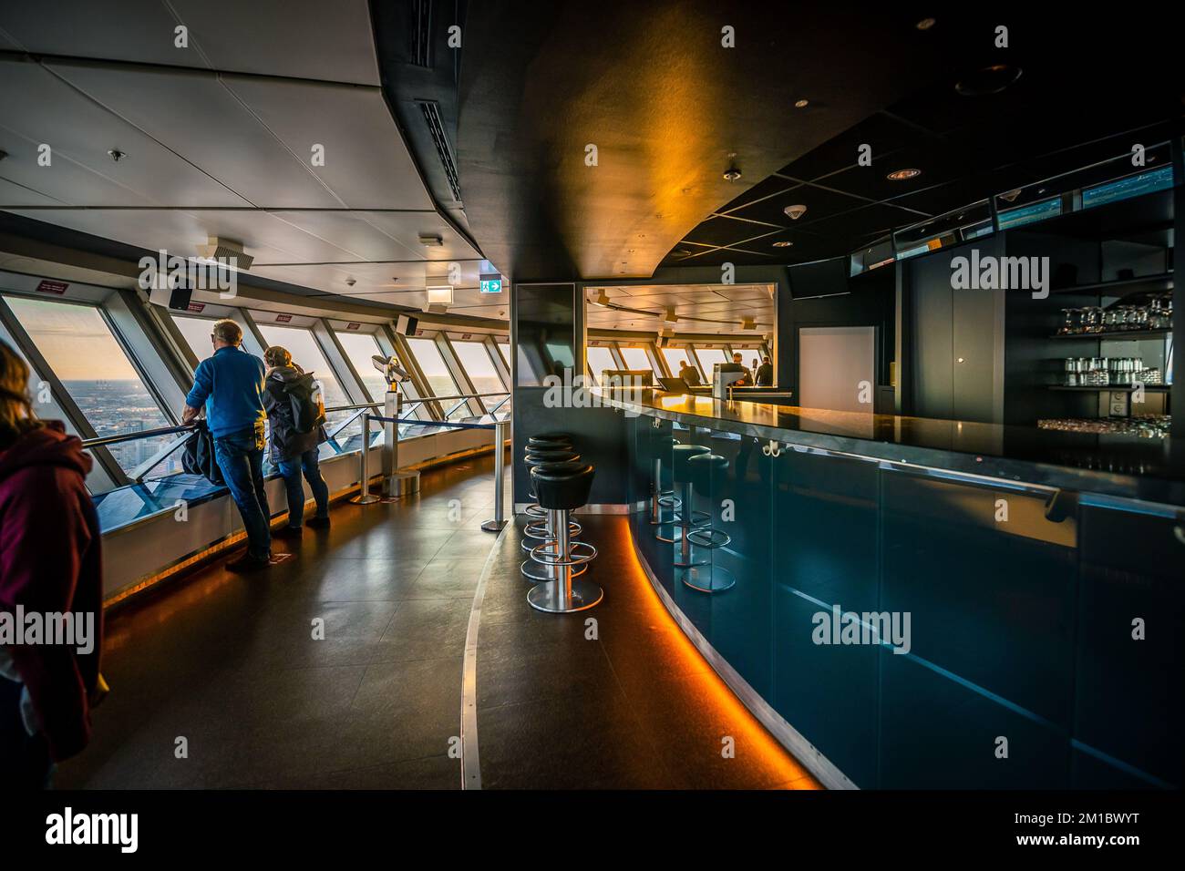 Inside berlin tv tower hi-res stock photography and images - Alamy