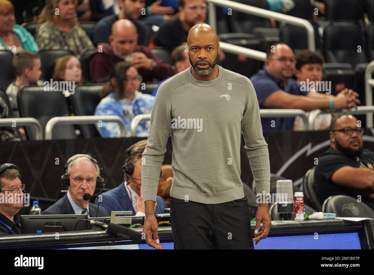 Orlando, Florida, USA, December 11, 2022, Orlando Magic Head Coach ...