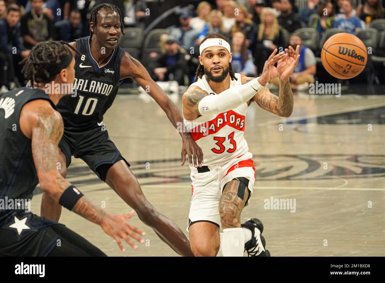 Orlando, Florida, USA, December 11, 2022, Toronto Raptors Guard Gary ...