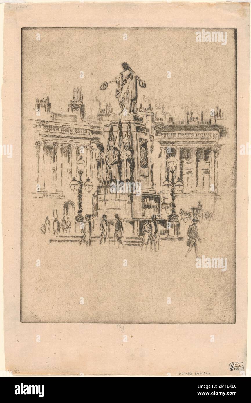 Waterloo Place , Plazas, Monuments & memorials. Joseph Pennell (1857 ...