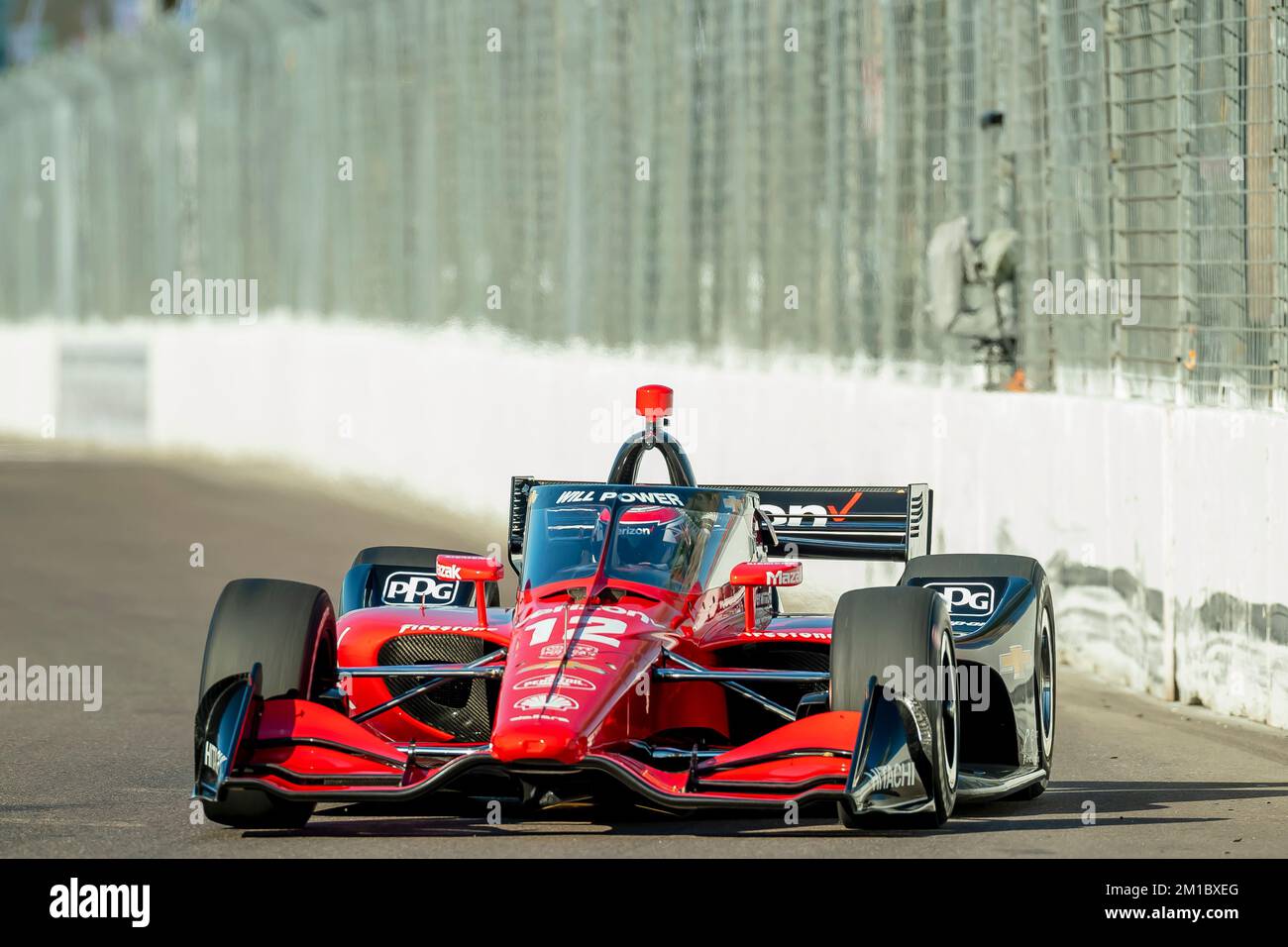 WILL POWER (12) of Toowoomba, Australia practices for the Firestone ...