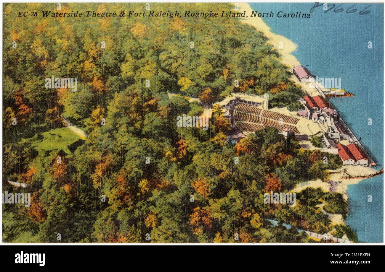 Waterside Theatre & Fort Raleigh, Roanoke Island, North Carolina ...
