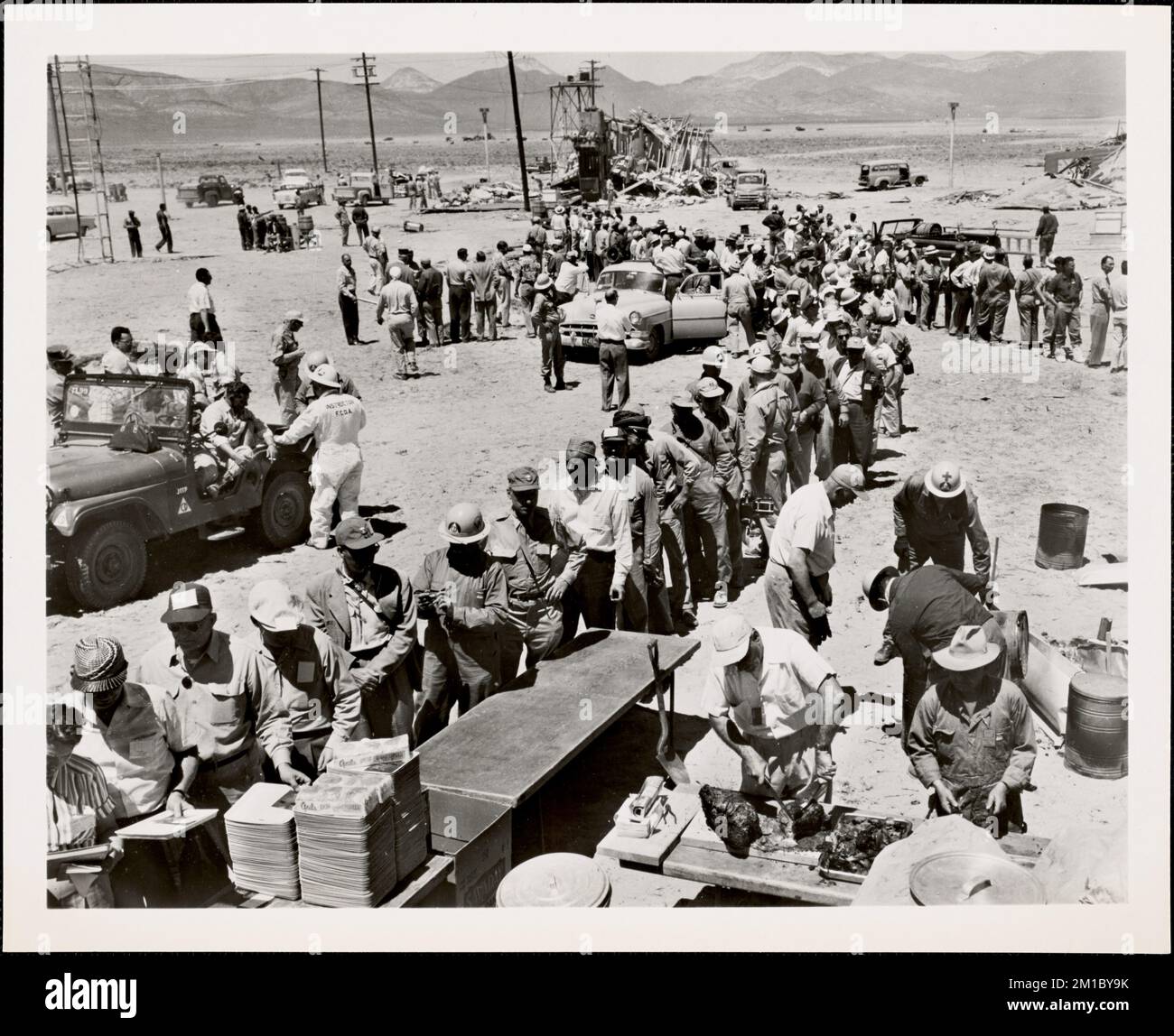 Welfare Photos Of Operation Cue Atomic Explosion Queues Nuclear