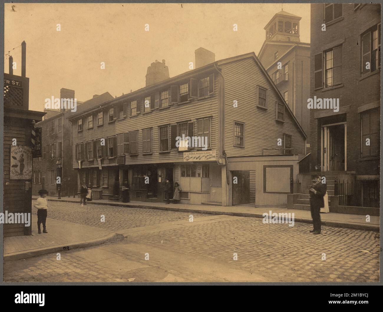 The Wells Adams House , Historic buildings, Houses, Boston Pictorial ...