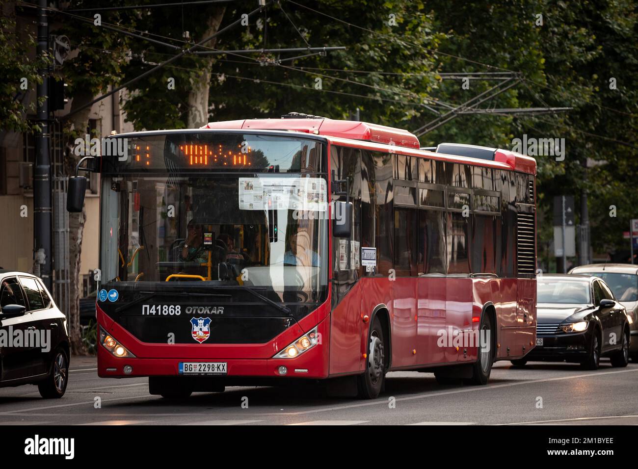 Belgrade bus system hi-res stock photography and images - Alamy