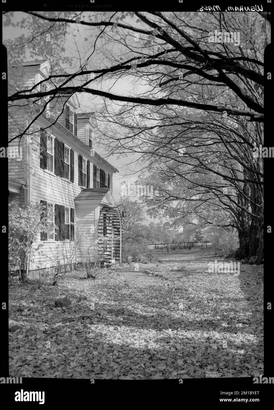 Wenham, Mass. , Architecture, Dwellings. Samuel Chamberlain Photograph ...