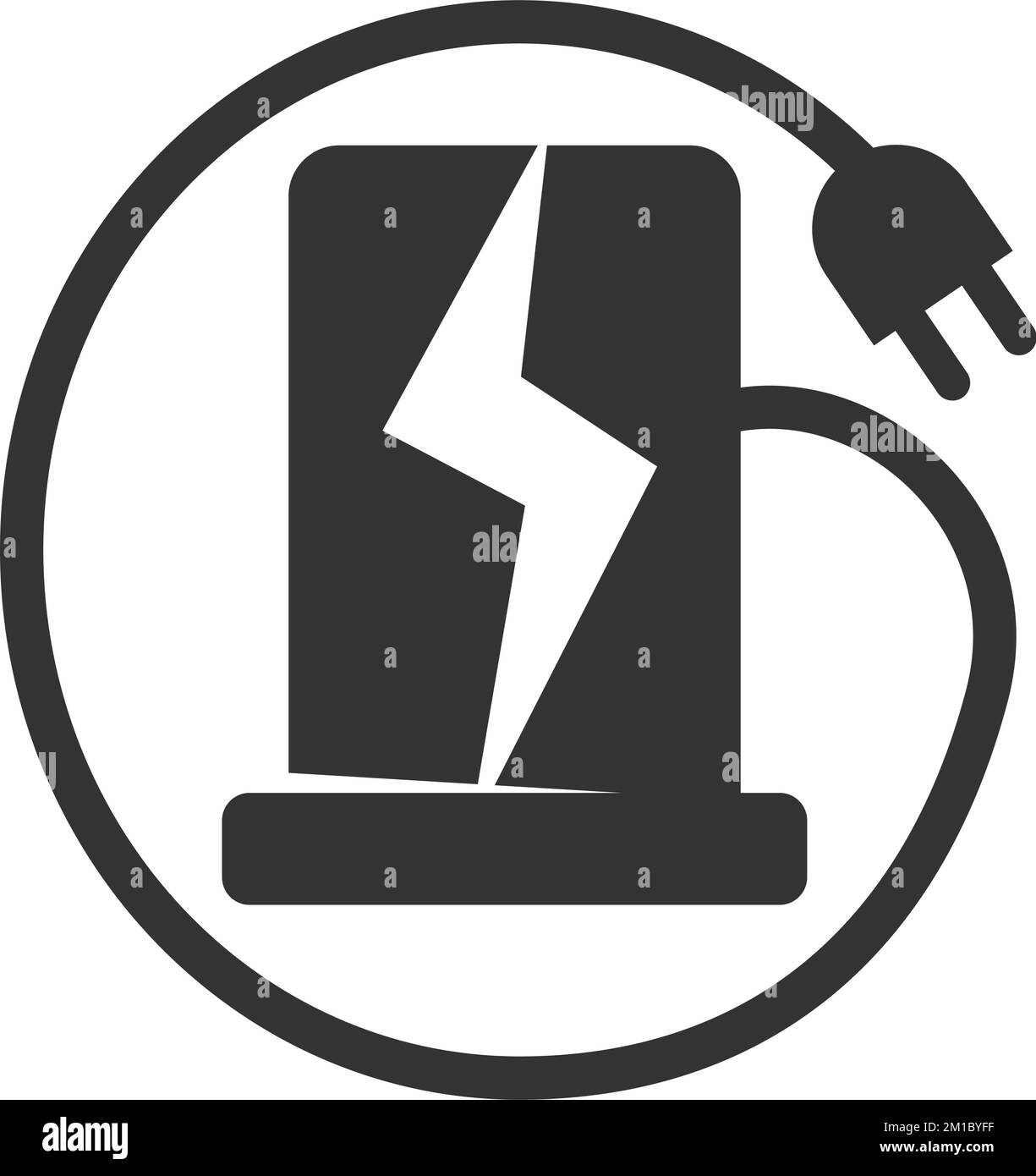 Electric car with plug Logo template Icon Illustration Brand Identity ...