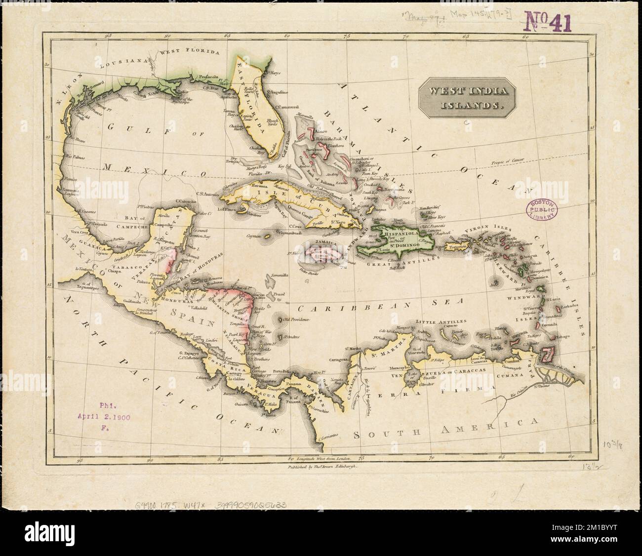 West India islands , West Indies, Maps Norman B. Leventhal Map Center ...
