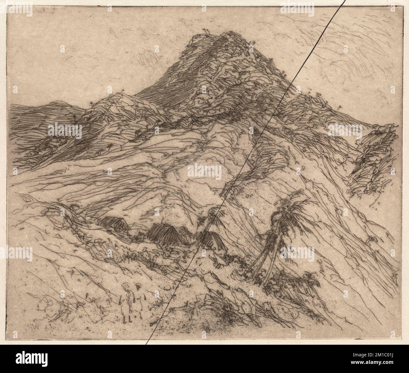 West Indies I (cancelled) , Mountains. Charles H. Woodbury (1864-1940 ...