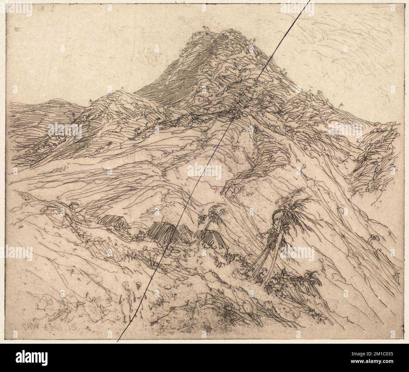 West Indies I (cancelled) , Mountains. Charles H. Woodbury (1864-1940 ...