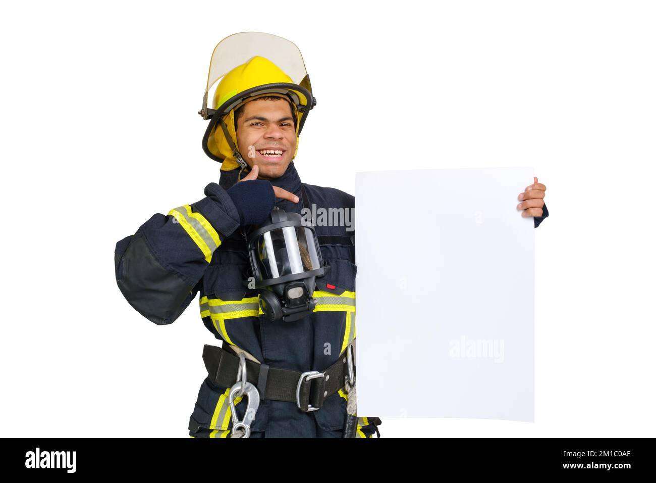 Male hands holding blank paper hi-res stock photography and images - Alamy