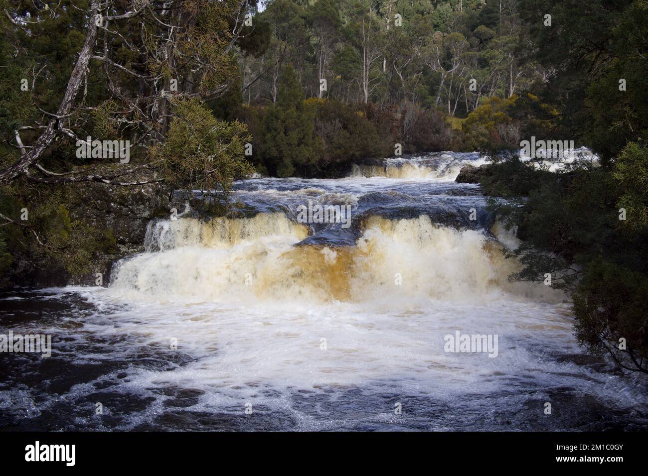 Beautiful water cascades in mountain hi-res stock photography and ...