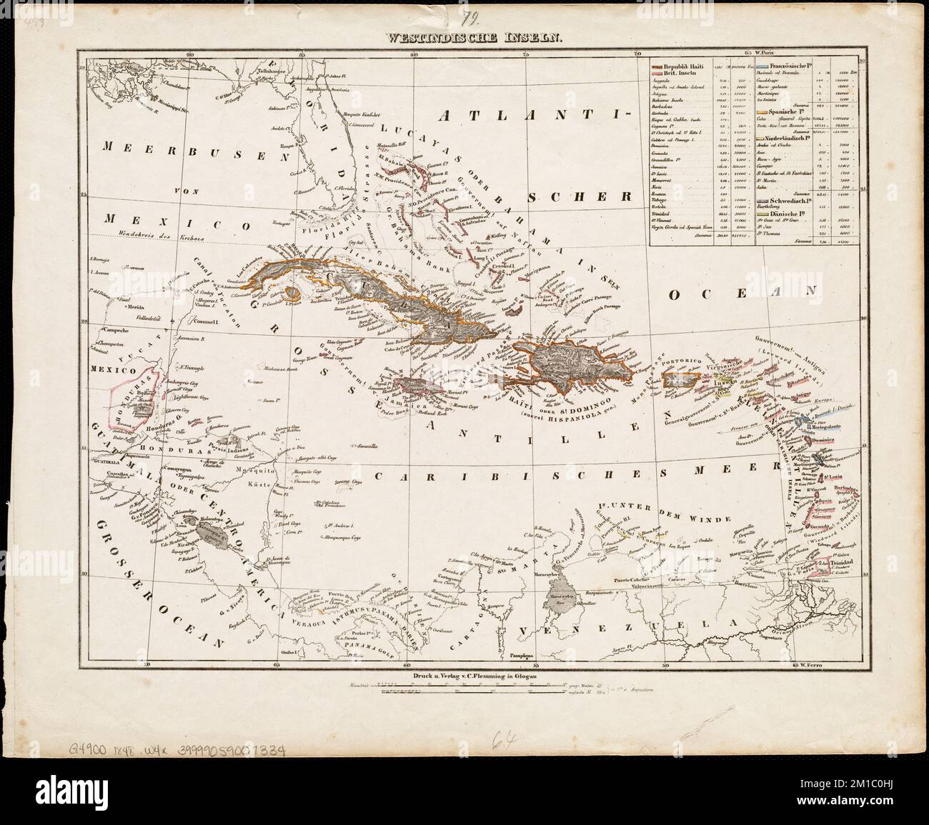 Westindische Inseln , West Indies, Maps Norman B. Leventhal Map Center ...