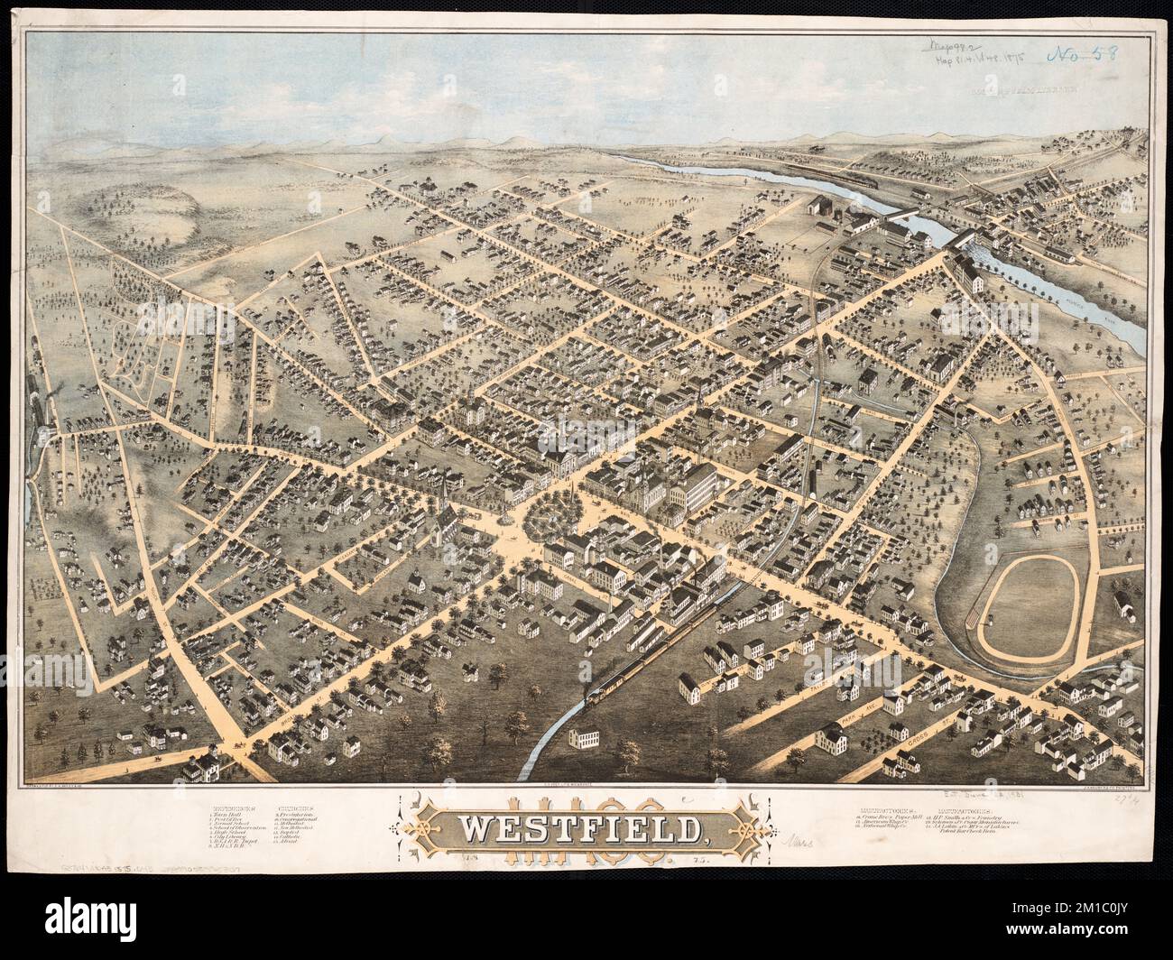 Map of westfield hi-res stock photography and images - Alamy