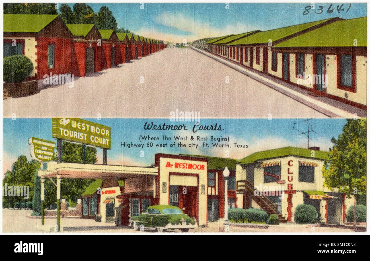 westmoor Tourist Court, (where the west & rest begins), Highway 80 west ...
