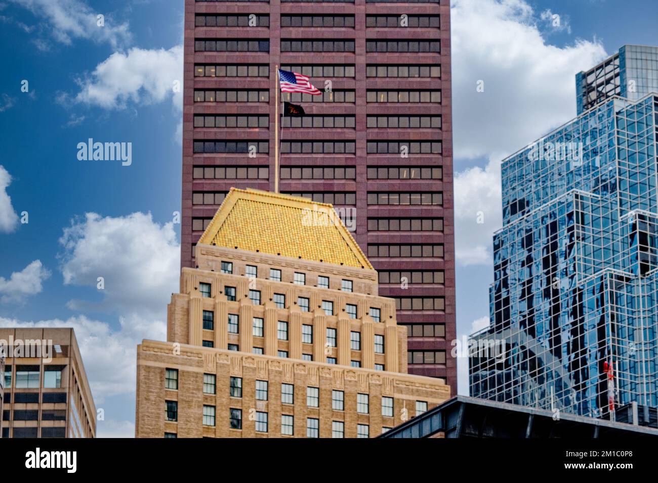 Old glory american flag in office hi-res stock photography and images ...