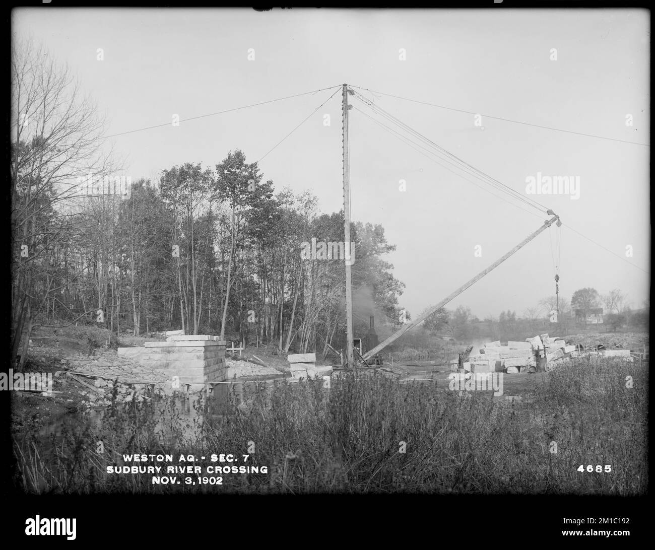 Weston Aqueduct, Section 7, Sudbury River Crossing, Framingham; Wayland ...