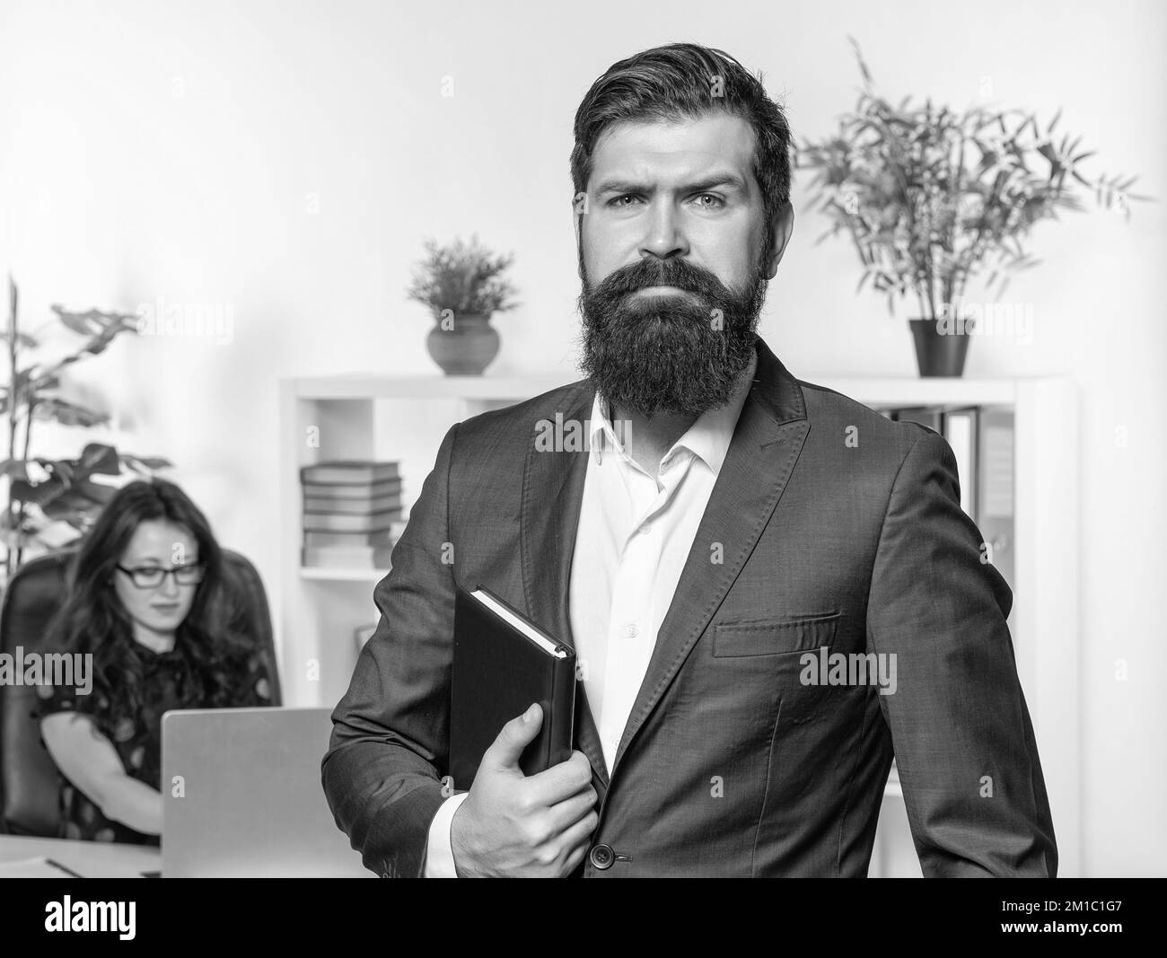 Be professional. Businessman with personal organizer. Business ...