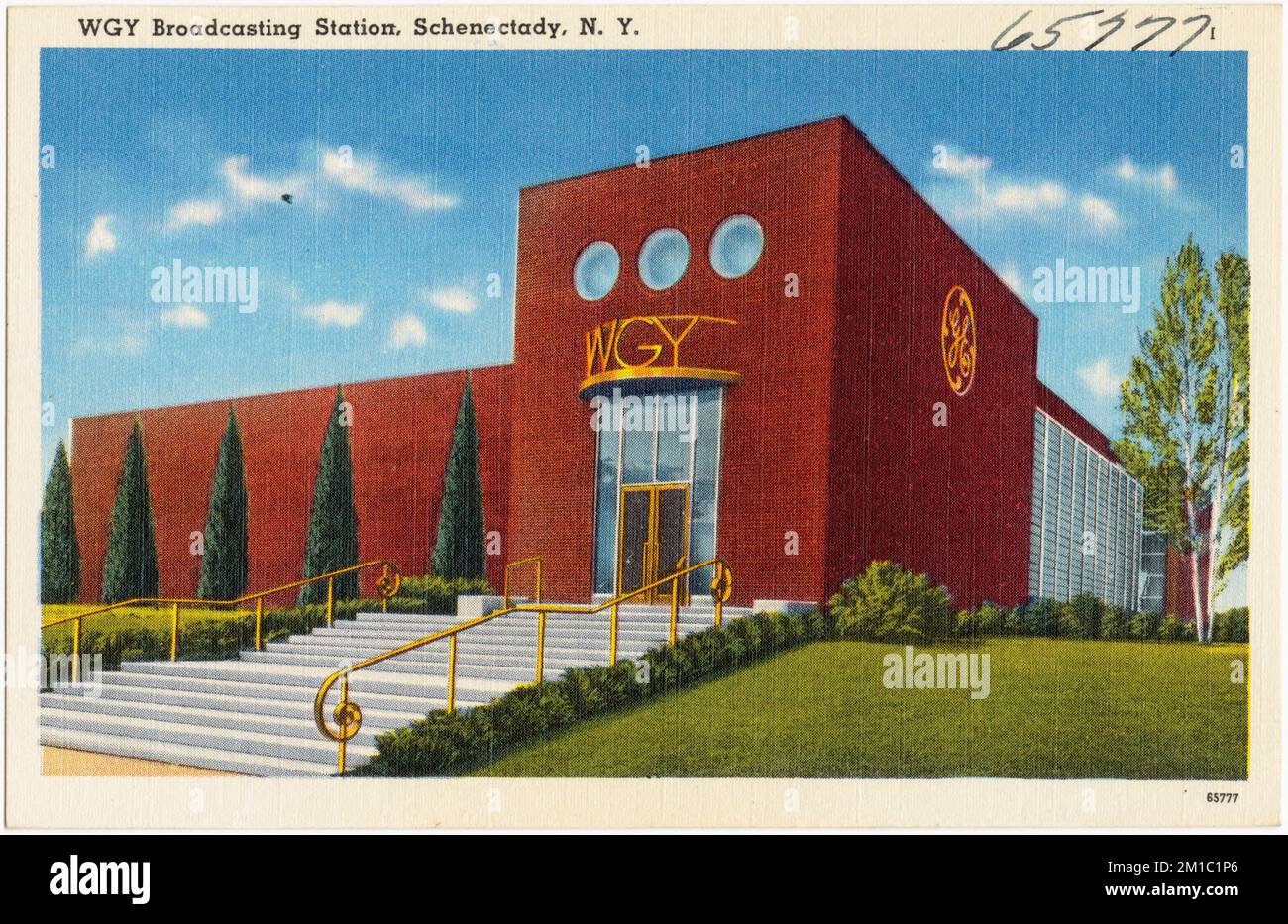 WGY broadcasting station, Schenectady, N. Y. , Tichnor Brothers ...