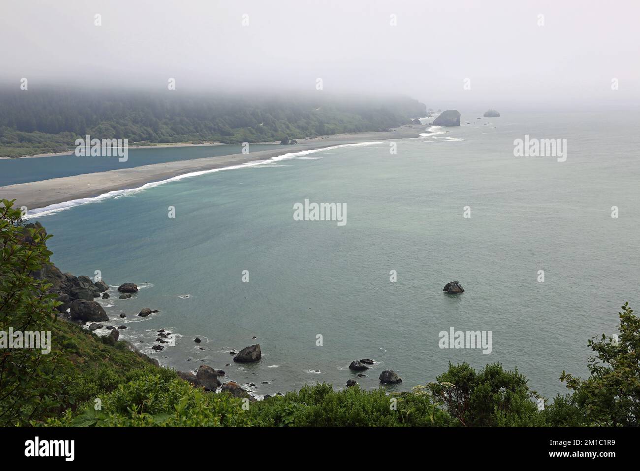 Klamath River overlook - California Stock Photo - Alamy