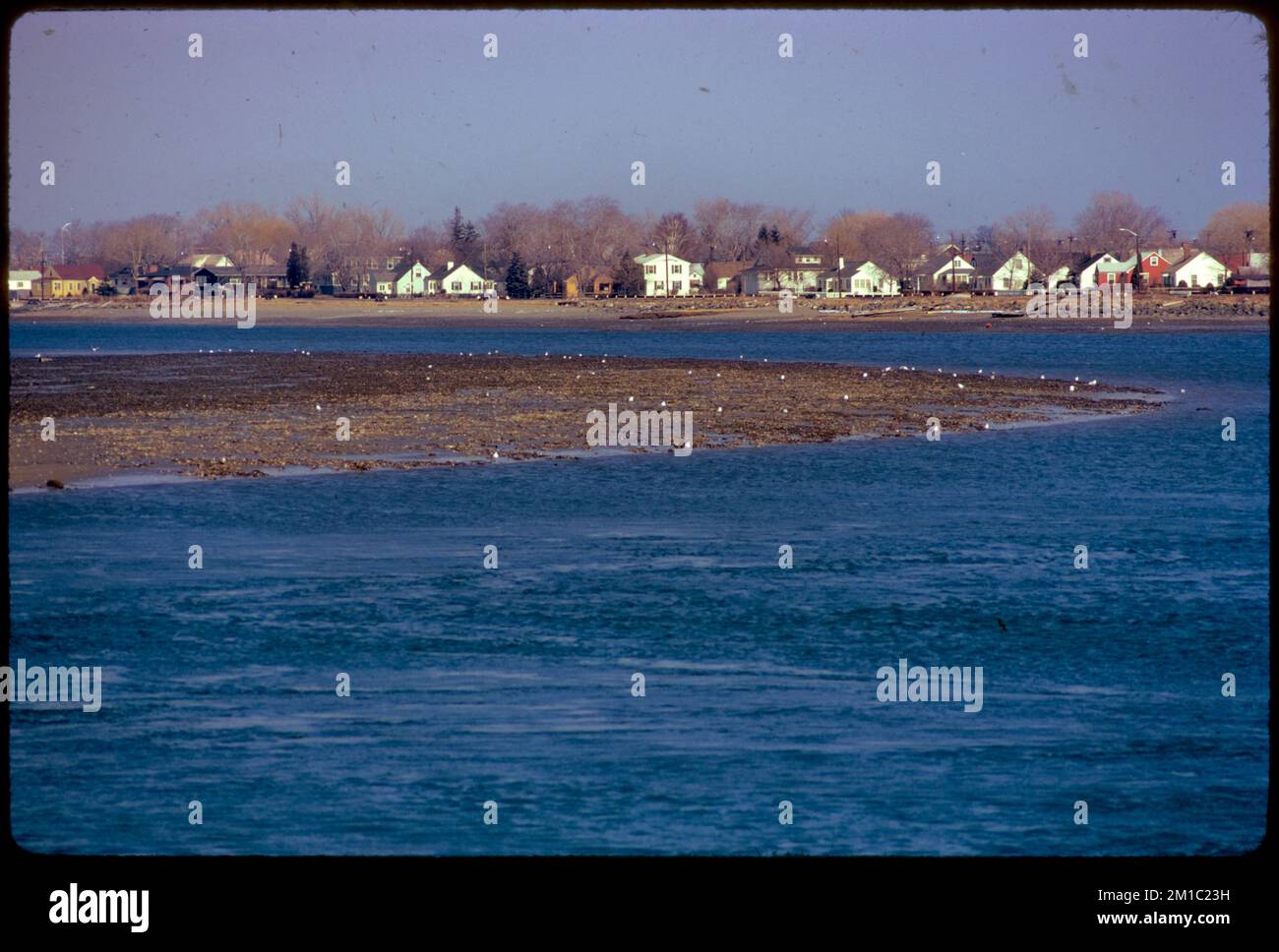 Where Saugus River enters Revere Beach area , Waterfronts, Houses ...