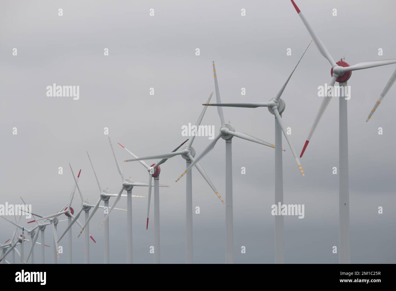 Wind power turbines multiple hi-res stock photography and images - Alamy