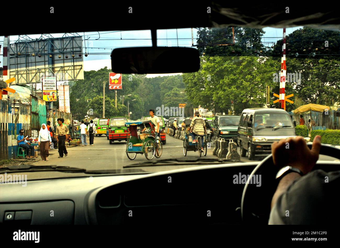 Java road hi-res stock photography and images - Alamy