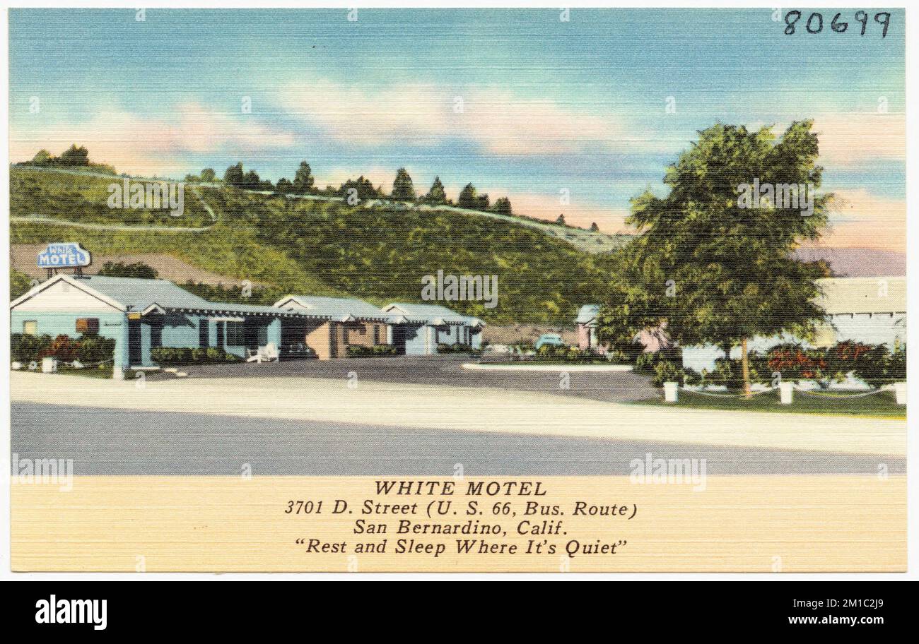 Route 66 historic postcards Cut Out Stock Images & Pictures - Alamy
