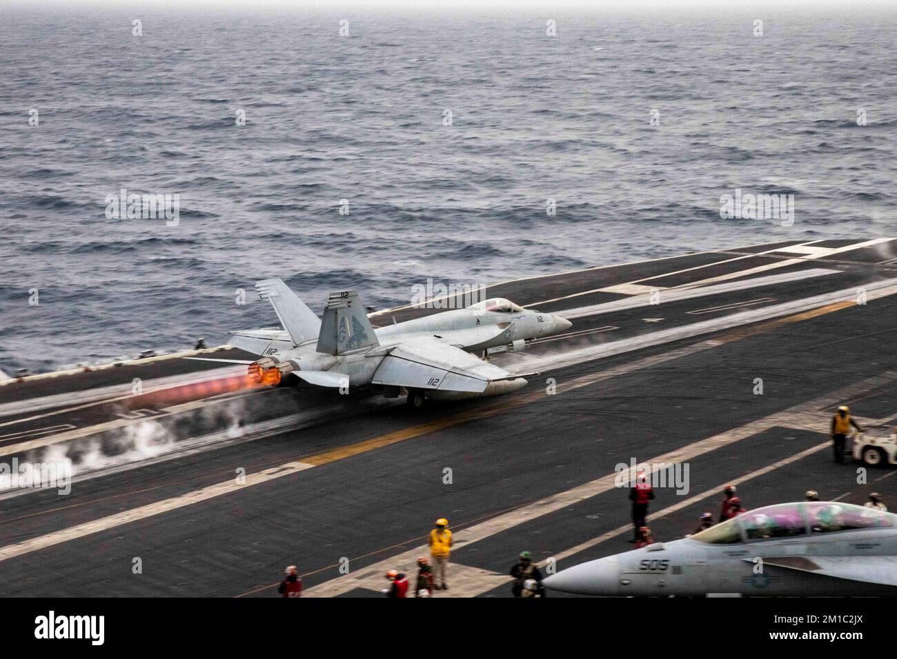 221210-N-UI066-1059 ADRIATIC SEA (Dec. 10, 2022) An F/A-18E Super ...