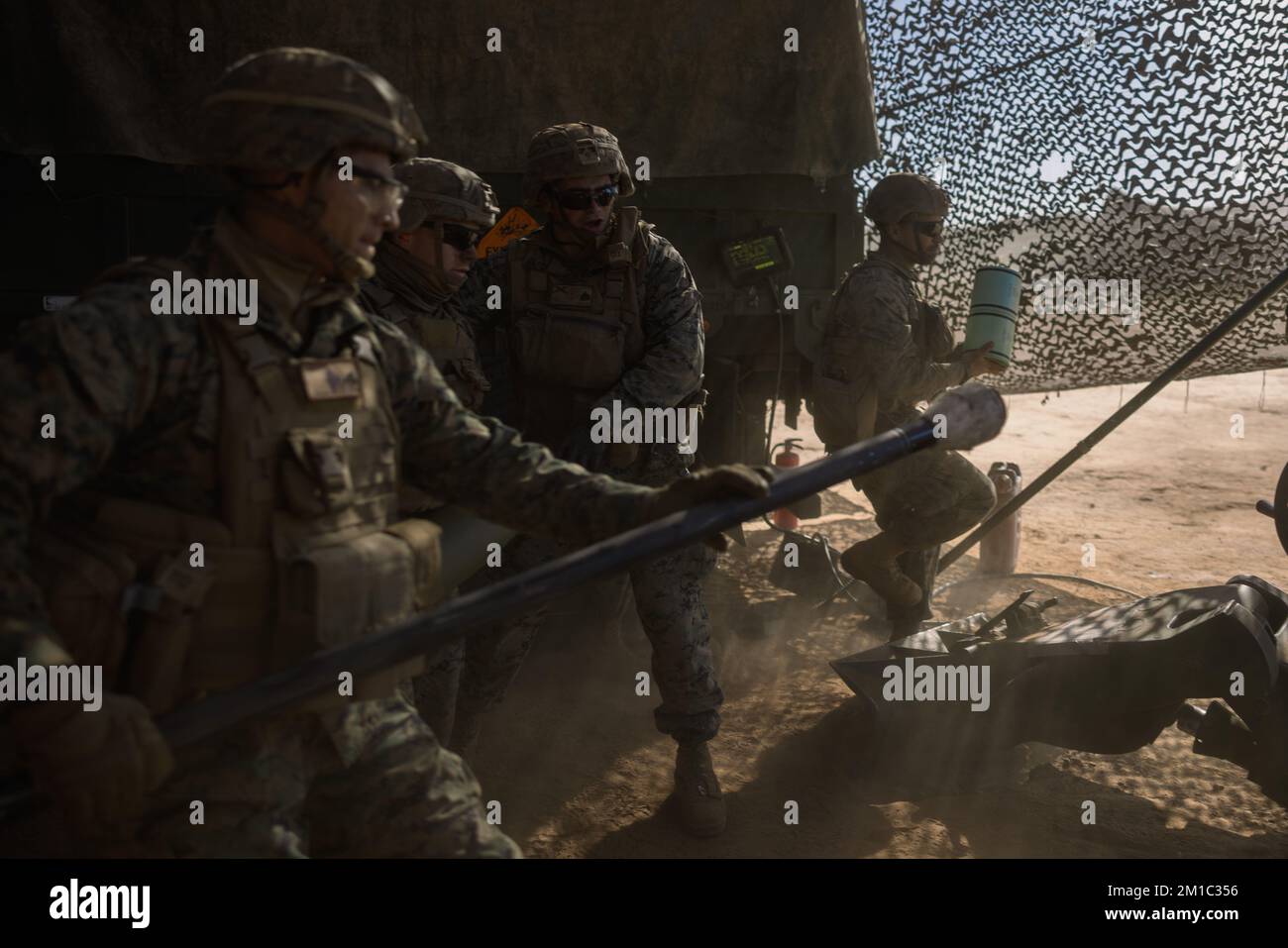 1st battalion 11th marine regiment hi-res stock photography and images ...