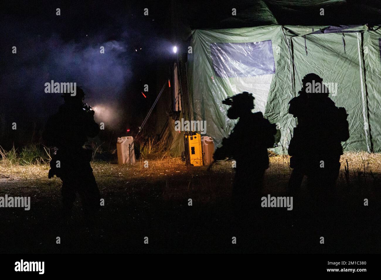 U.S. Marines with the Maritime Special Purpose Force (MSPF), 26th ...