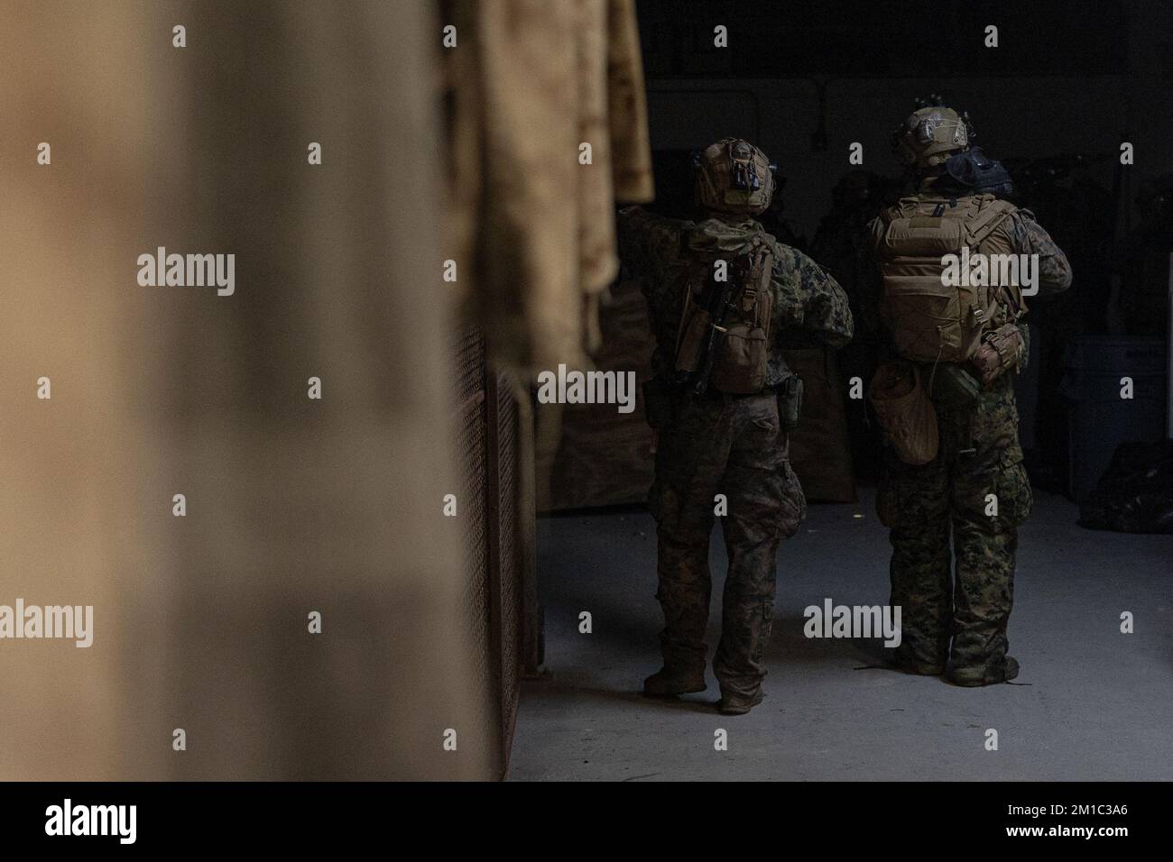 U.S. Marines with the Maritime Special Purpose Force (MSPF), 26th ...