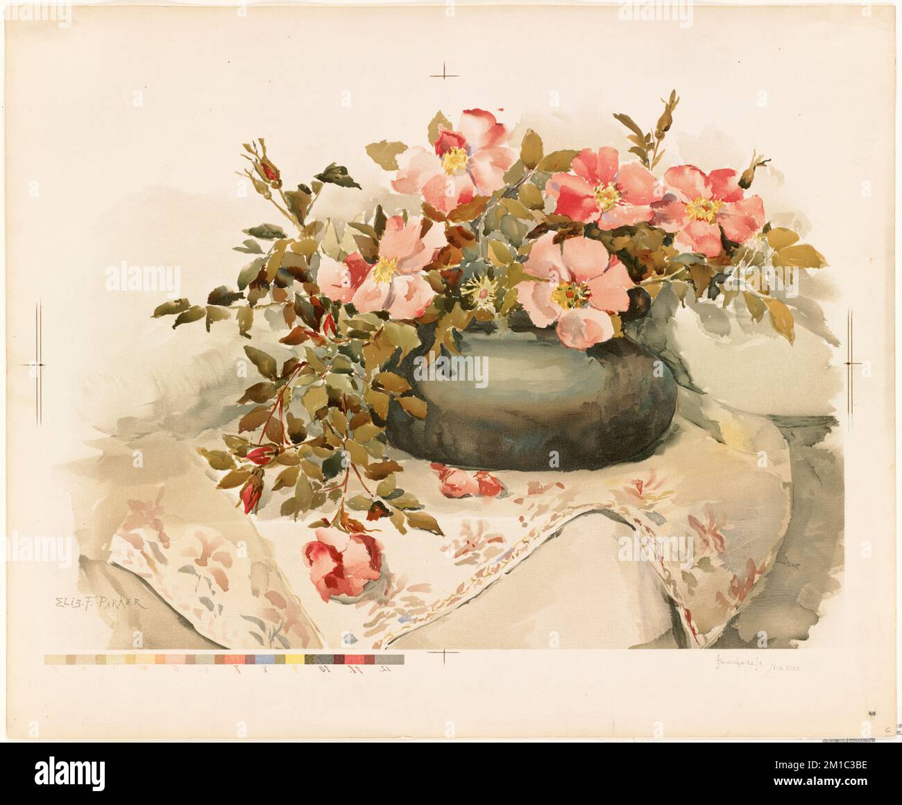 Louis prang roses hi-res stock photography and images - Alamy