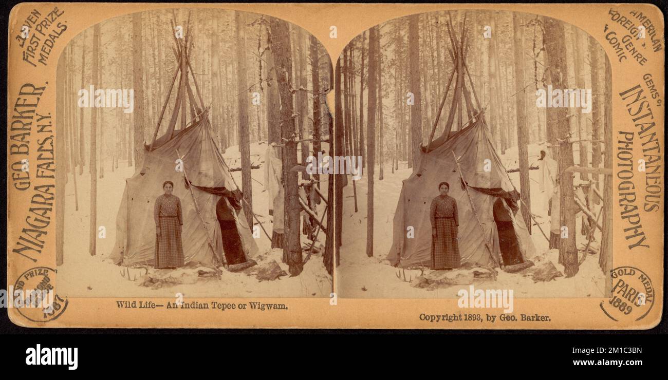 Wigwam native american tribes hi-res stock photography and images - Alamy