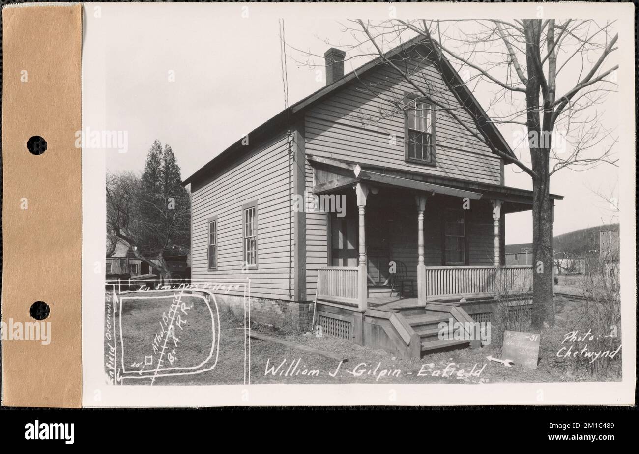 William J. Gilpin, house, Smith's Village, Enfield, Mass., Mar. 28 ...