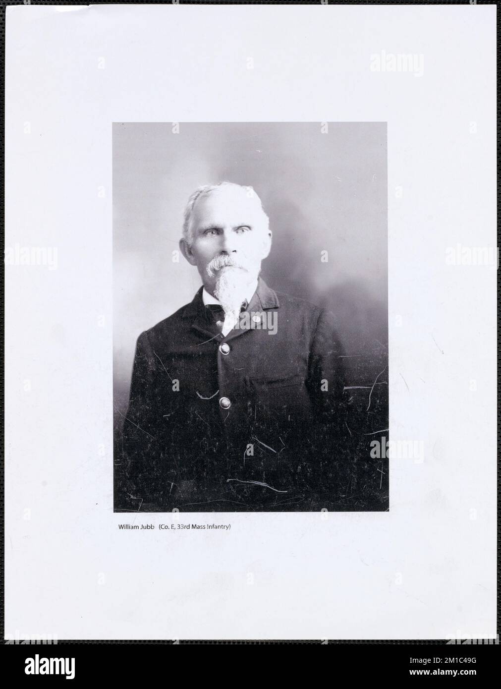William Jubb (Co. E, 33rd Mass Infantry) , Military officers, Jubb ...