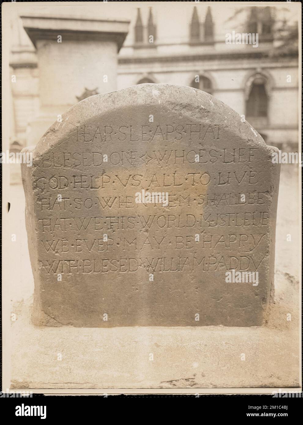 William Paddy 1658 , Tombs & sepulchral monuments, King's Chapel ...