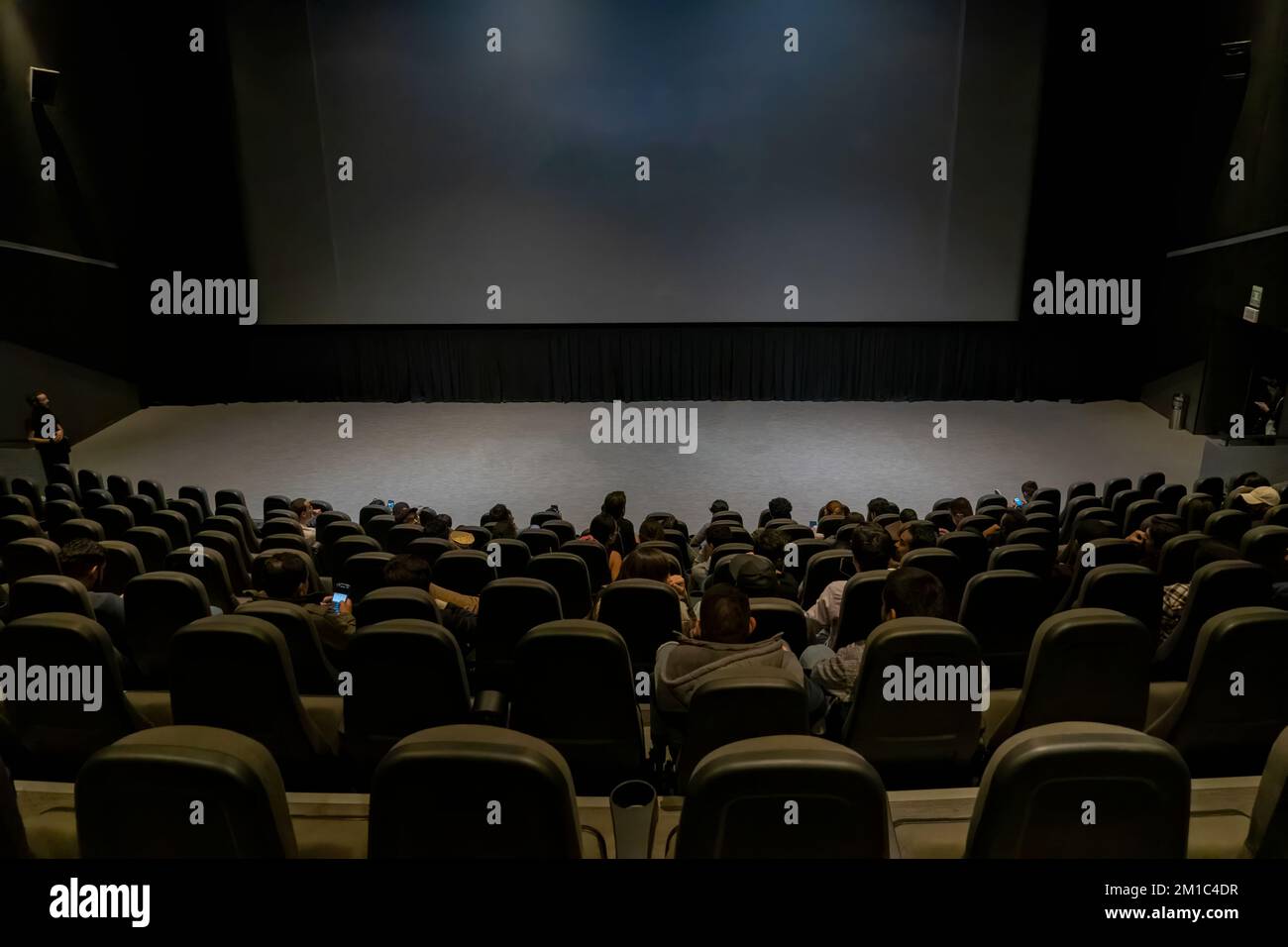 empty forum auditorium business conference, empty seats and seats ...