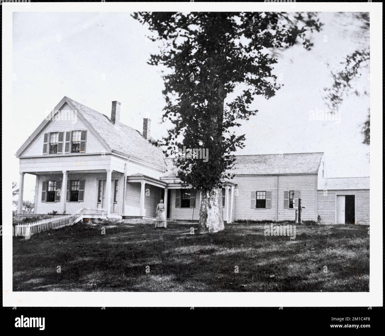 William Sherman house, 67 Old Sudbury Road, built 1840 , Houses, Trees ...