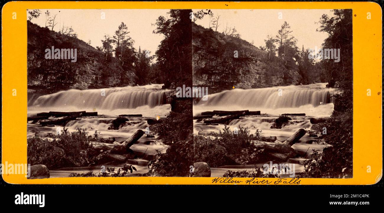 Willow River Falls , Waterfalls Stock Photo - Alamy