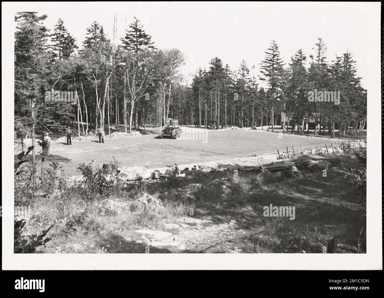 Winter Harbor , Tractors. Photographs of the First Naval District Stock ...