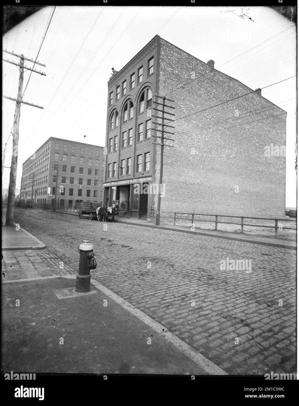 Wm. J. Corbett & Co., woolen rags/paper stock 241 A St. corner of ...
