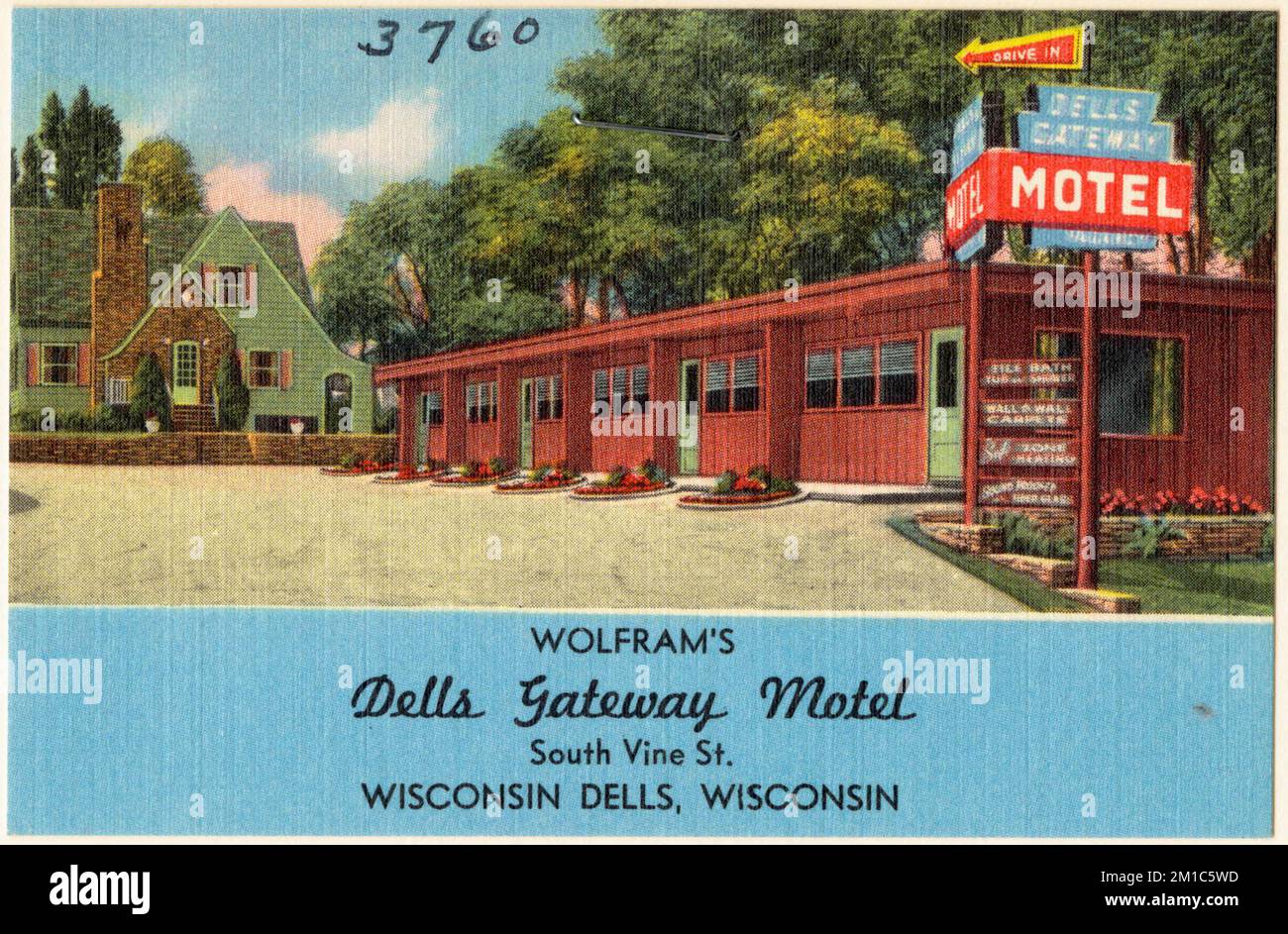 Wolfram's Dells Gateway Motel, South Vine St., Wisconsin Dells ...