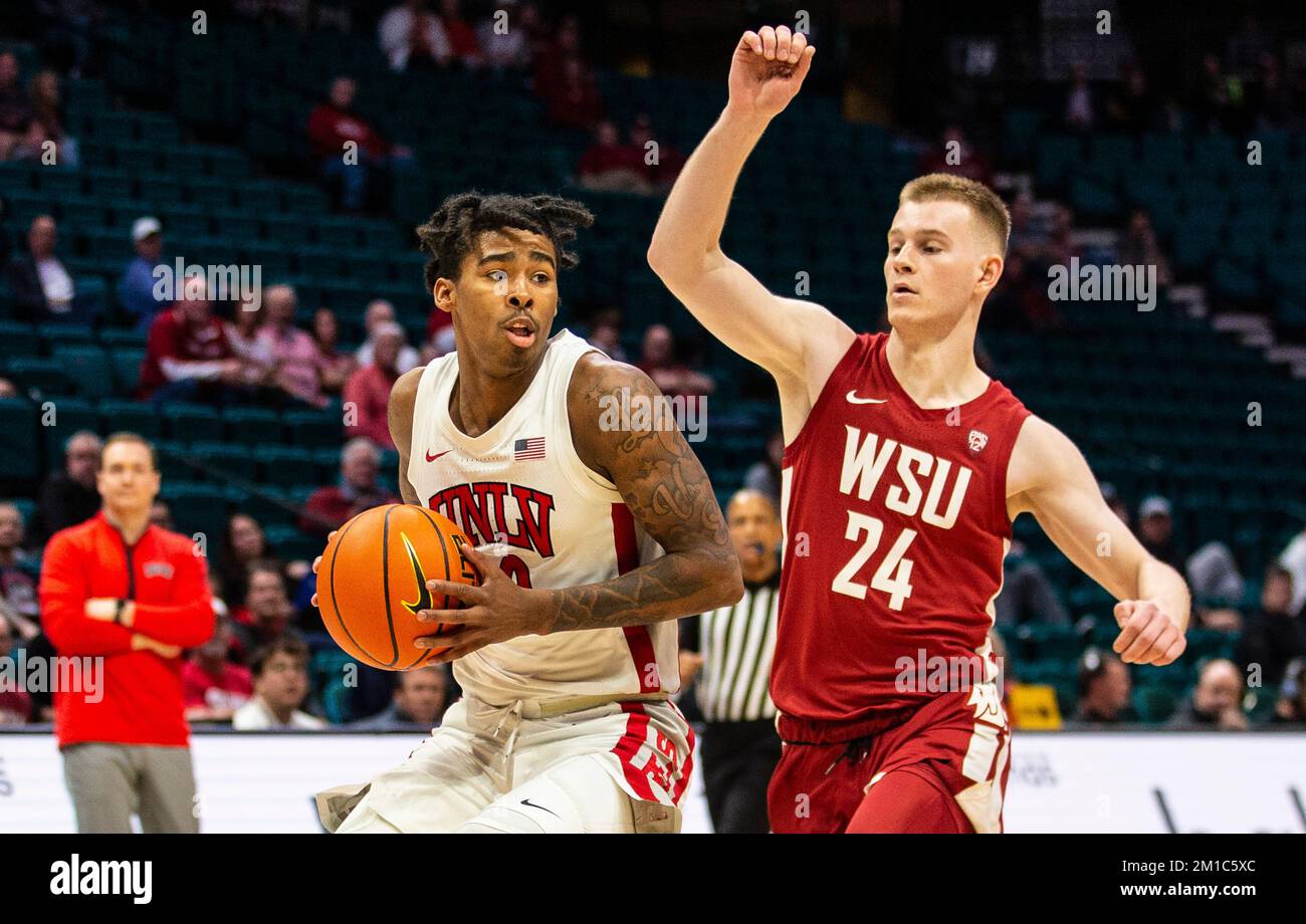 December 10 2022 Las Vegas, NV, U.S.A. UNLV guard Keshon Gilbert (10 ...