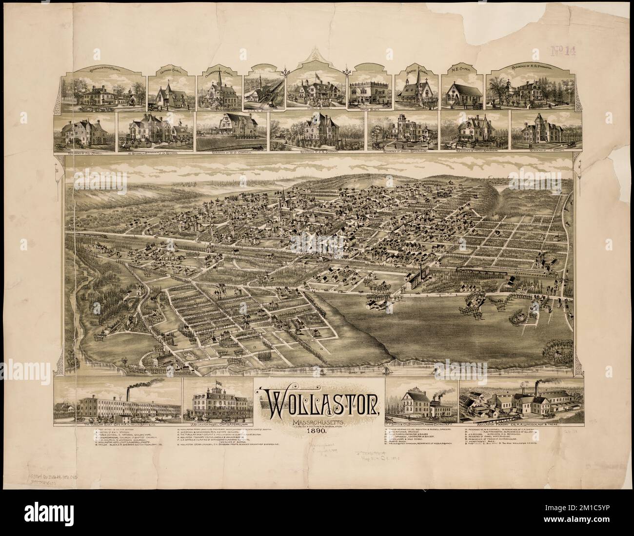 Wollaston aerial hi-res stock photography and images - Alamy