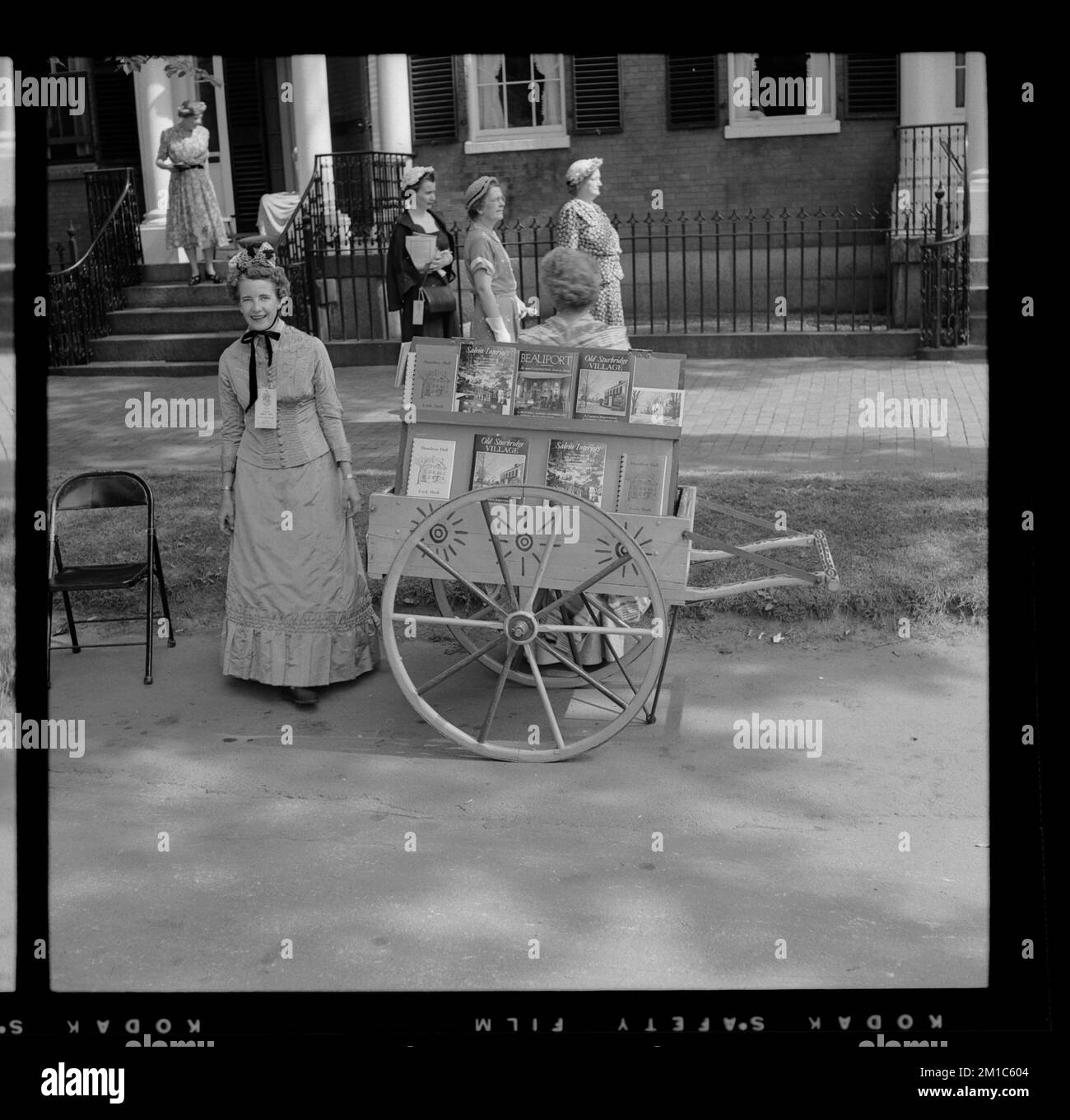 Woman and cart, Chestnut Street Day , Festivals, Costumes, Carts ...